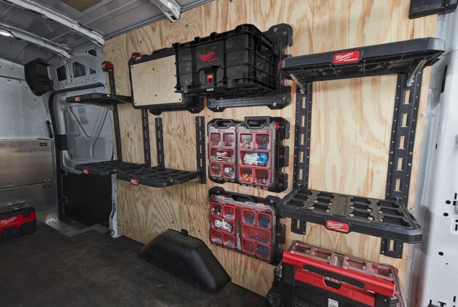 MILWAUKEE PACKOUT 2 SHELF RACKING SYSTEM KIT - Storage