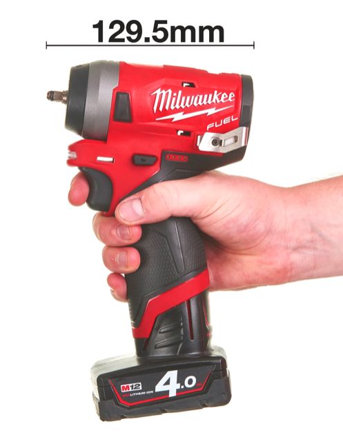 MILWAUKEE M12 FUEL 1/4 SUB COMPACT IMPACT WRENCH - M12FIW14-0 - BARE UNIT