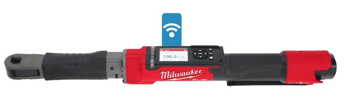 MILWAUKEE M12 FUEL ONE-KEY 3/8 DIGITAL TORQUE WRENCH KIT - M12ONEFTR38-201C