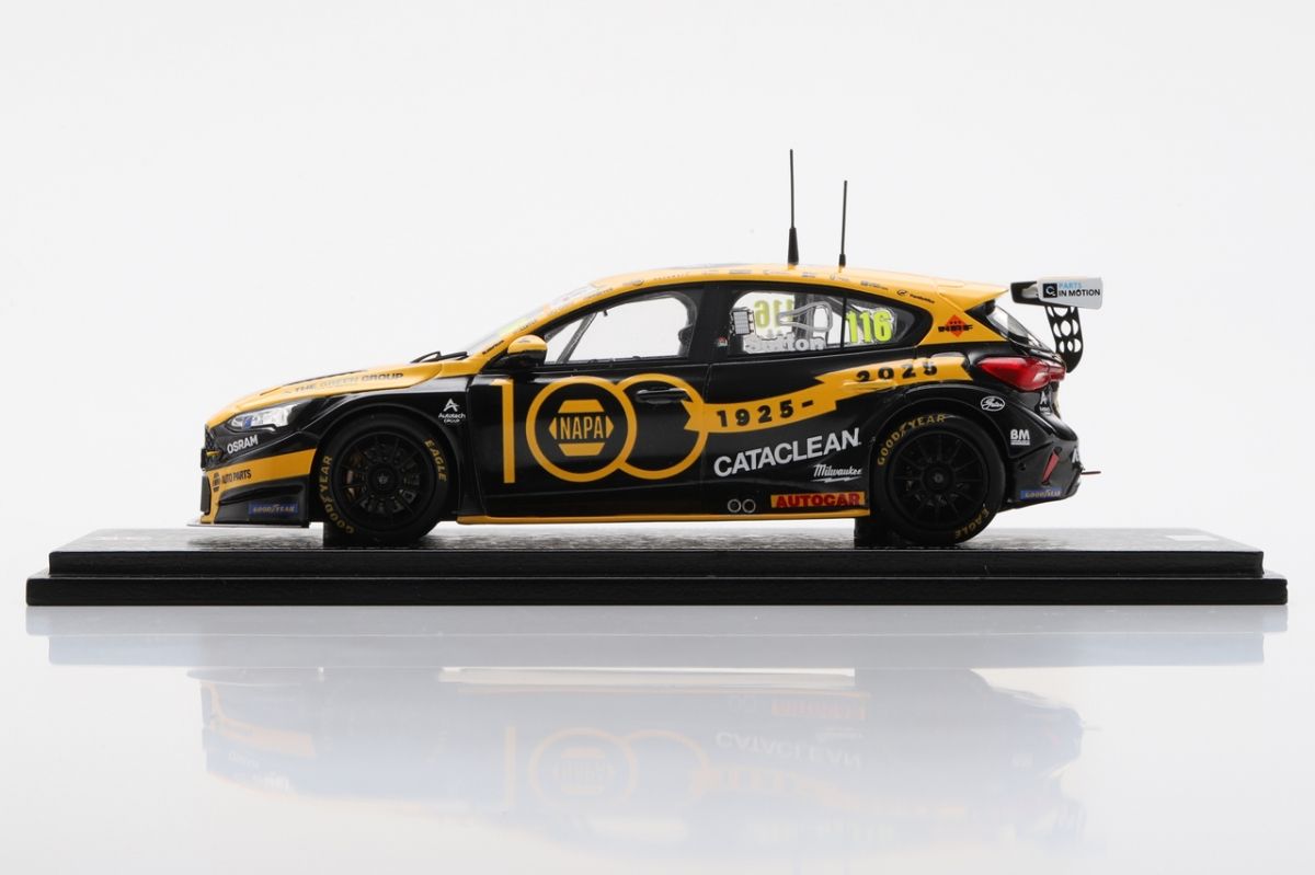 NAPA 100 Year Ford Focus Livery 1/43 Car Ash Sutton