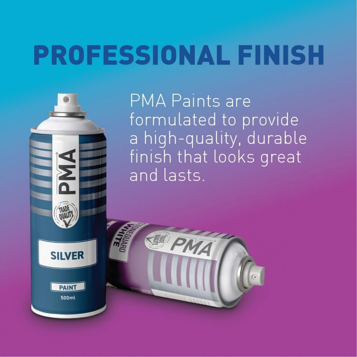 PMA MATT Grey Zinc Primer Aerosol Spray 500ml - PCPA1025