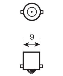 T4W (249) 24V RING Commercial Signalling LED Bulb RB2496LED