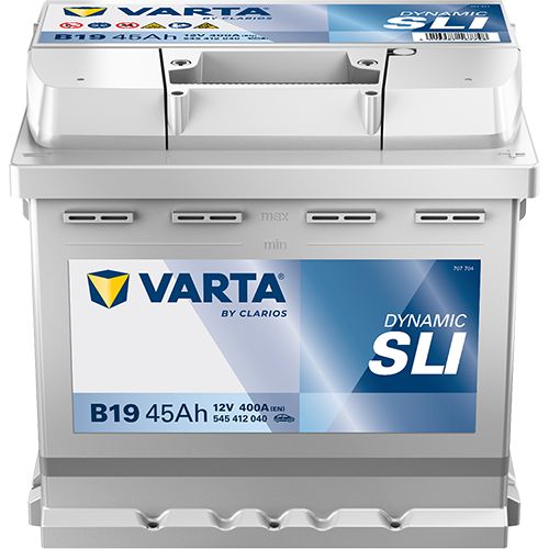 Type 012 Varta Dynamic SLI Car Battery 12V 45Ah (Short Code: B19 ...