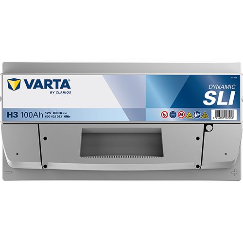 Varta 019 (H3) Silver Dynamic Car Battery 12V 100Ah - 600 402 083