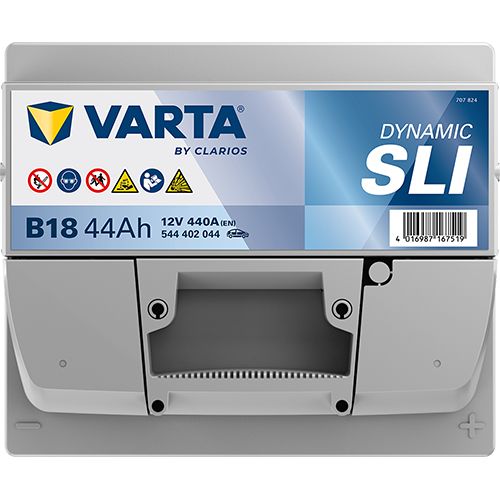 B18 Varta Dynamic SLI Car Battery 12V 44Ah (544402044) (063)