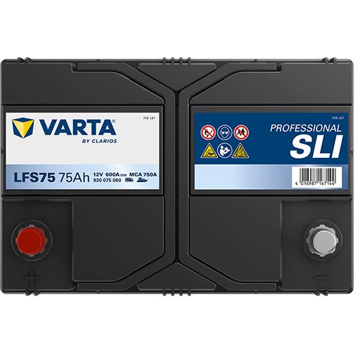 812071 / 81270 Varta Hobby Leisure Battery A27 / LFS75 12V 75Ah