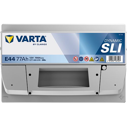 E44 Varta Dynamic SLI Car Battery 77Ah (577400078) (096)