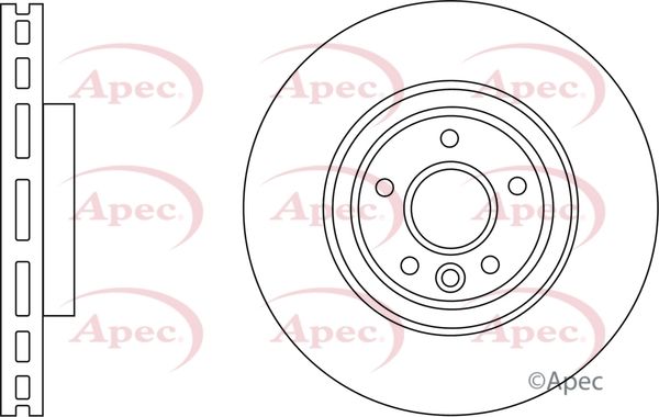Apec Brake Disc DSK4167 - Braking - Brake Discs
