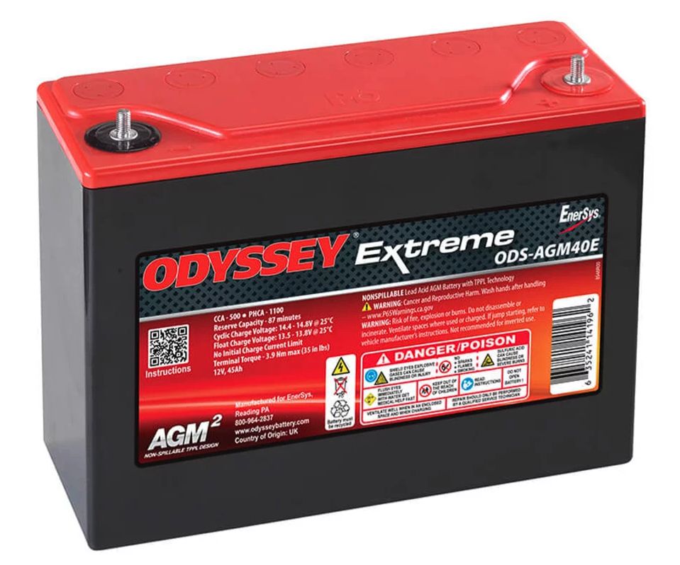PC1100 Odyssey Extreme Series Battery (ER40) (ODS-AGM40E)