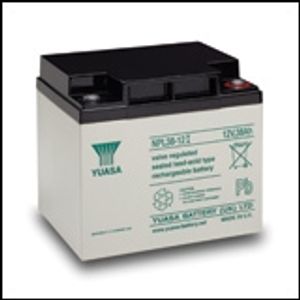 Yuasa NPL38-12 - NPL-Series - Valve Regulated Lead Acid Battery 12V 38Ah